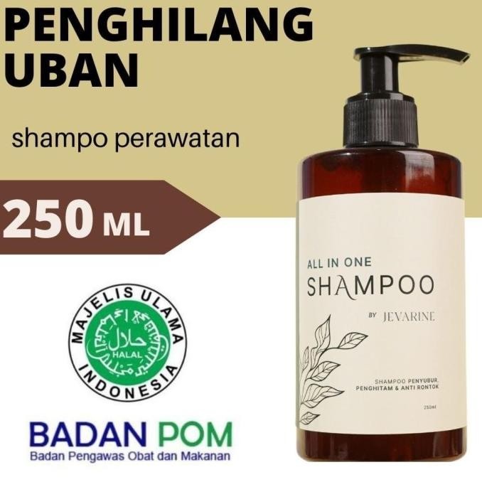 Jual Shampo All in One By Jevarine Penumbuh Rambut Dan Anti Uban BPOM ...