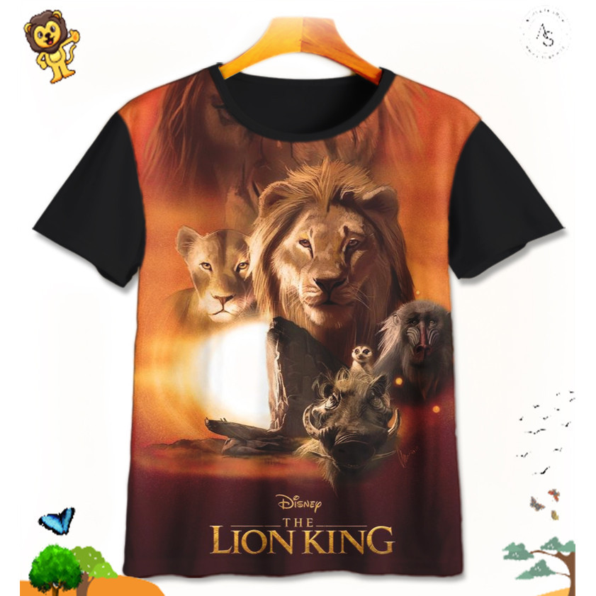Jual Kaos Anak Simba v7 Baju Film Animasi Kartun Anak Simba 3D Printing ...