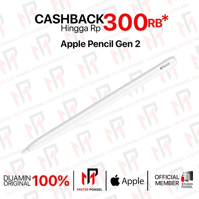 Jual Pencil 2nd Generation iPad Pro M2 2022 Mini 6 Gen 2 Resmi | Shopee ...