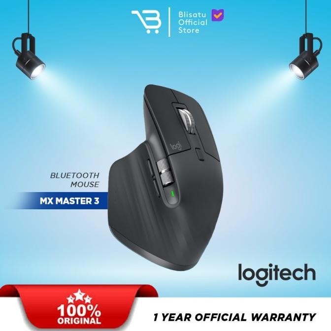 Jual Logitech Mx Master 3 Wireless Mouse | Shopee Indonesia