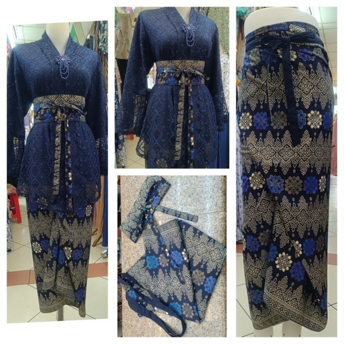 Jual ROK LILIT DAN OBI BELT SATU SET MOTIF BATIK K01 | Shopee Indonesia