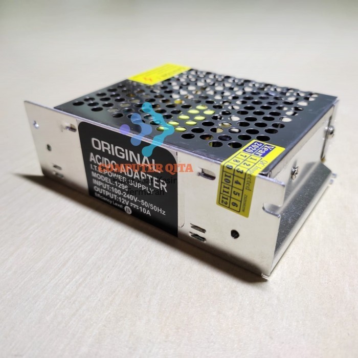 Jual Power Supply Cctv / Adaptor Jaring 12 Volt 10 Ampere/12V 10A Cctv | Shopee Indonesia