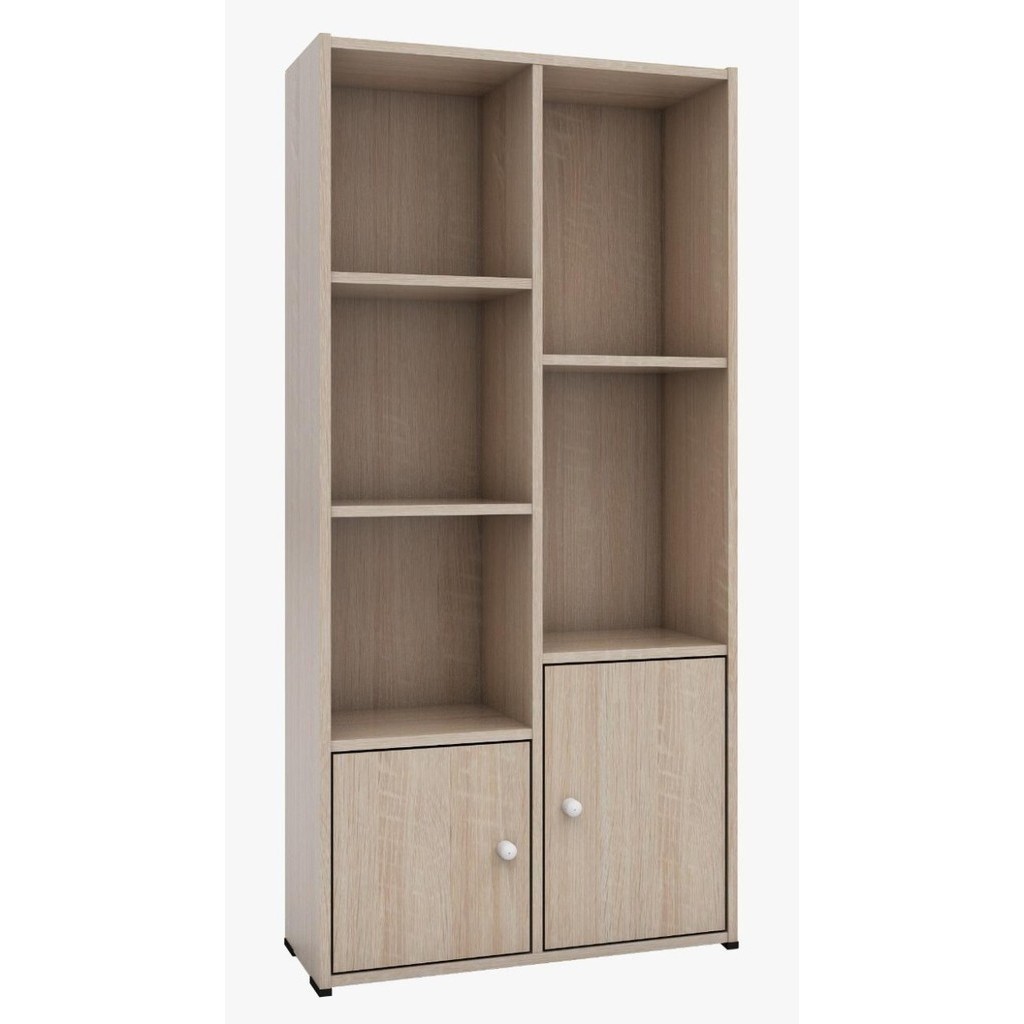 Jual Rak Buku Lemari Buku 7 Susun 2 Pintutempat Buku Dokumen Serbaguna ...