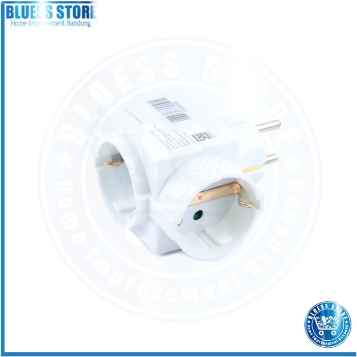 Jual STOP KONTAK T KRISBOW STEKER T ARDE 3 ARAH TERMINAL COLOKAN ...