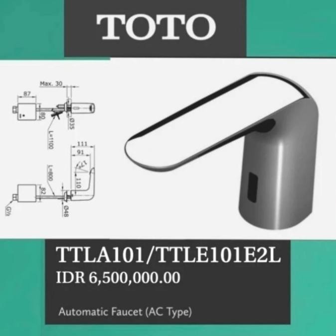 Jual PART BOX CONTROL KRAN WASTAFEL OTOMATIS SENSOR TOTO TTLE101E2L ...