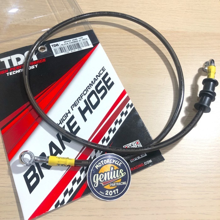 Jual Selang Rem Depan Tdr 95 Cm - 37 Inch Black Carbon Series | Shopee Indonesia