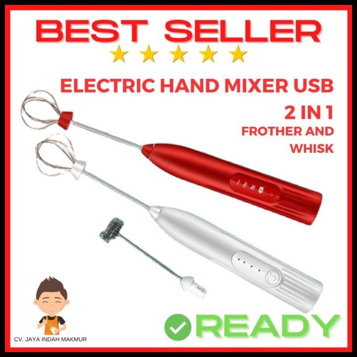 Jual PRODUK TERBARU! MIXER MINI ELECTRIC HAND PENGADUK KOPI SUSU TELUR ...