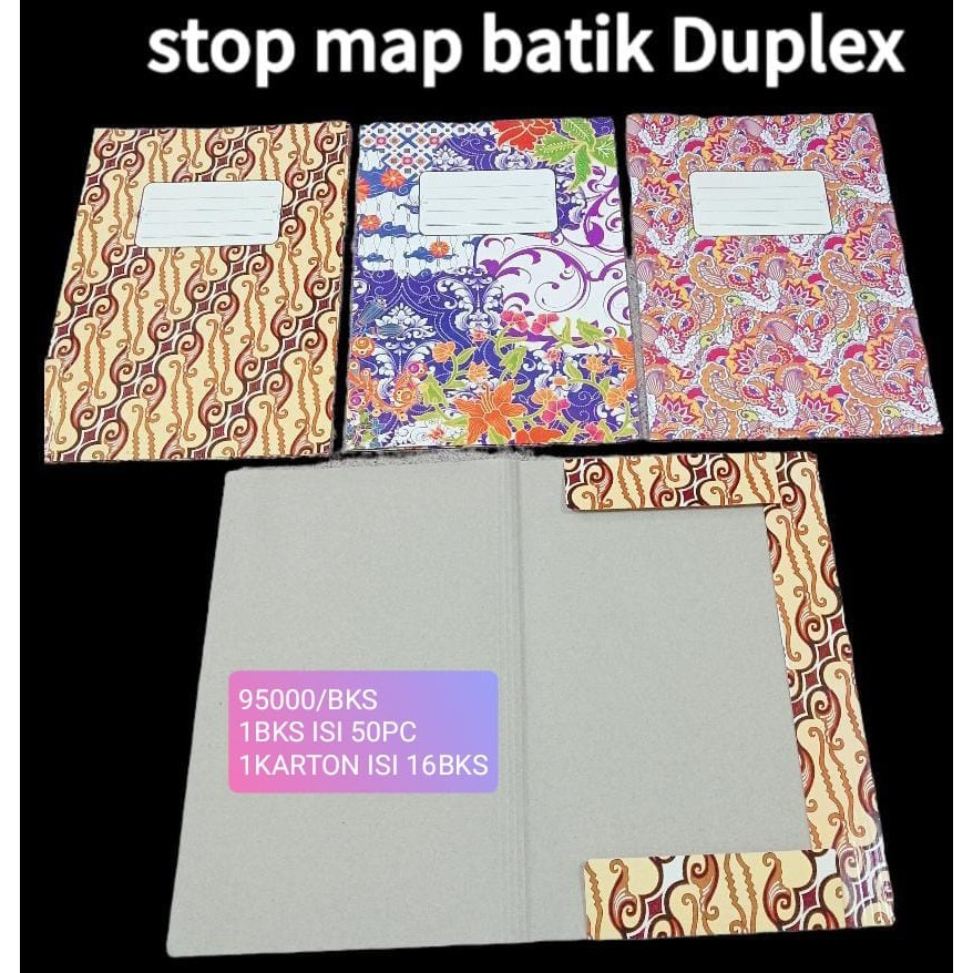 Jual STOPMAP BATIK DUPLEX | Shopee Indonesia