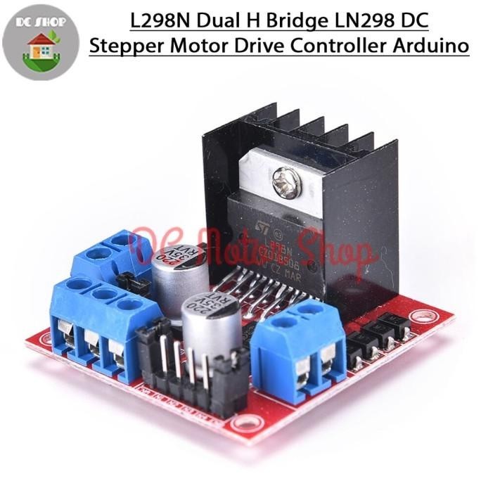 Jual L298N Dual H Bridge LN298 DC Stepper Motor Drive Controller ...