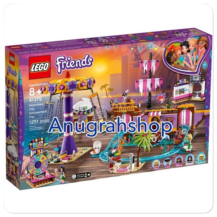 Jual LEGO 41375 FRIENDS Heartlake City Amusement Pier - Blocktopia ...