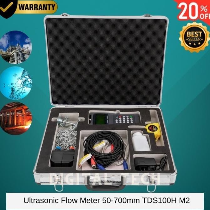 Jual Tds-100H-M2 & S2 Handheld Ultrasonic Flow Meter Flowmeter Dn15-700Mm | Shopee Indonesia