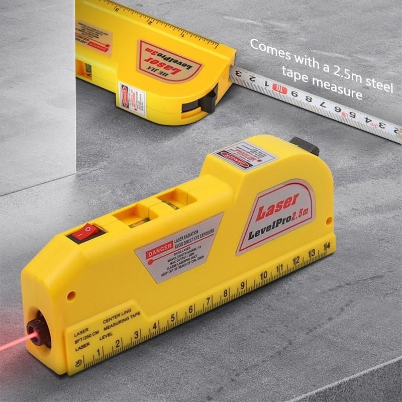 Jual XIMIJI Laser Level 4 in 1 Crossline Waterpass Ruler Tape Measure 2 ...