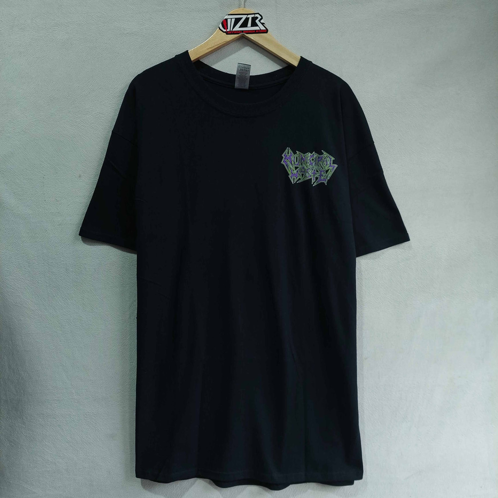 Jual T Shirt Band Official MUNICIPAL WASTE - LOGO SWORDS Original | Shopee Indonesia