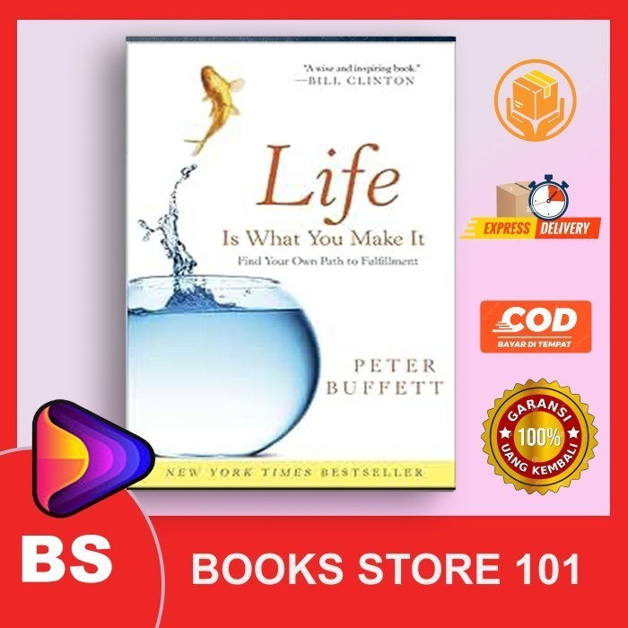 Jual Life Is What You Make It: Find Your Own Path to Fulfillment | Shopee Indonesia