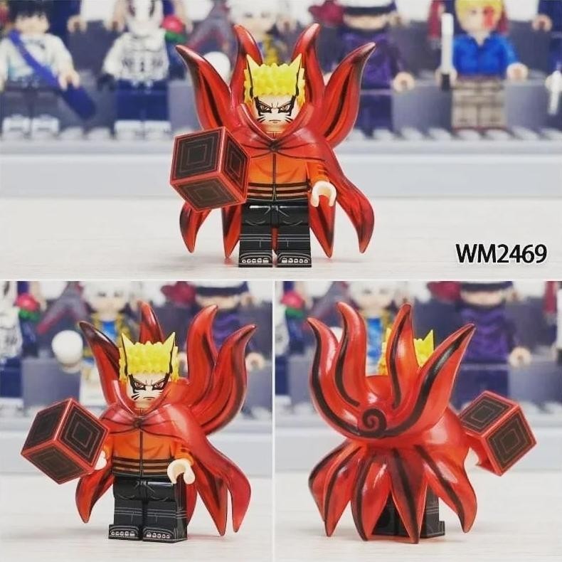 Jual KOE-1116 Mini Action Figure Uzumaki Naruto Baryon Mode Anime ...