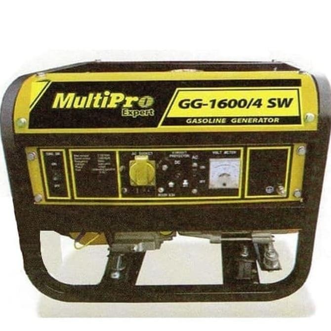 Jual Multipro Genset Generator Bensin 4 Tak 1000 Watt Gg1600 Premium Berkualitas | Shopee Indonesia