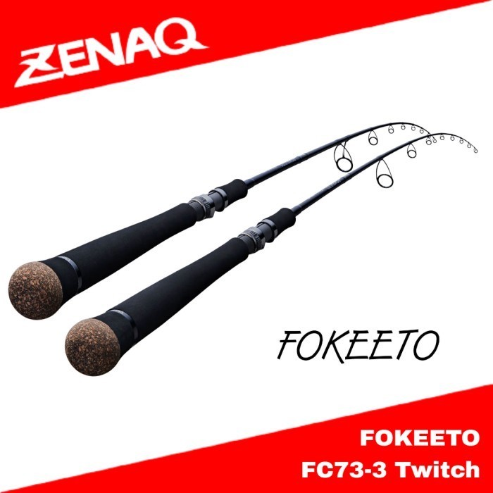 Jual Ready Zenaq Spinning Rod Fokeeto FC73-3 Twitch | Shopee Indonesia