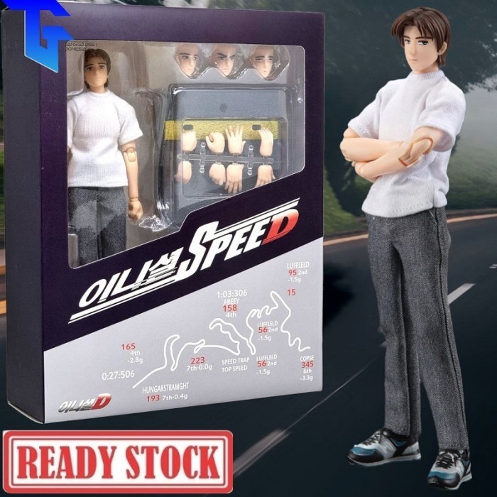 Jual Populer Dasin Model Initial D - Takumi Fujiwara 1/10 Action Figure ...