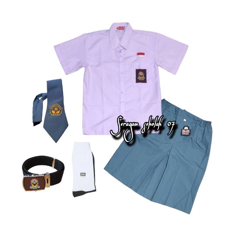 Jual Seragam Sekolah Sma Putri Rok Dek Baju Dek | Shopee Indonesia