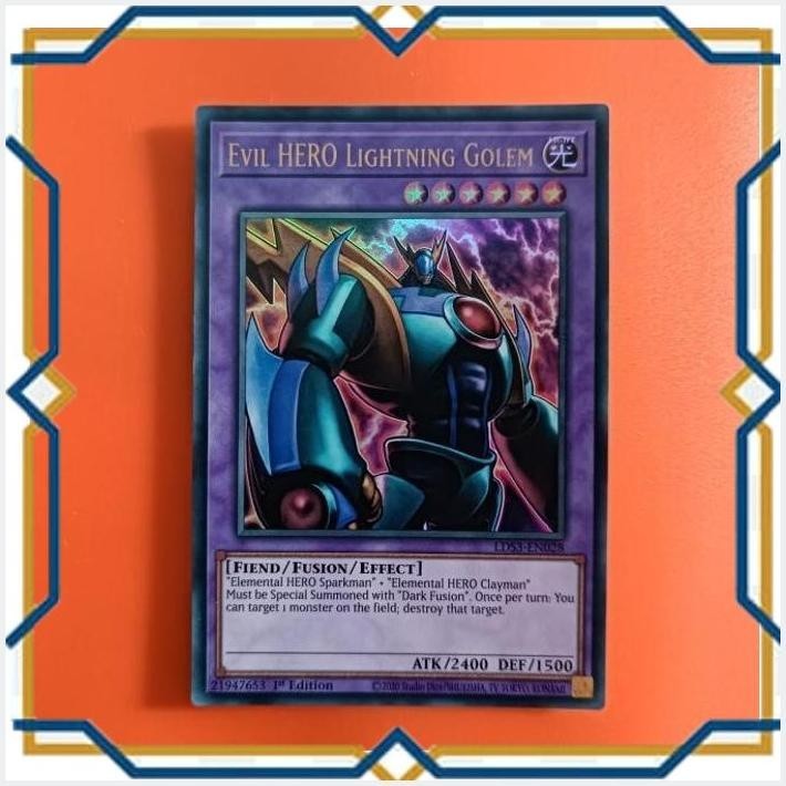 Jual [RFH] EVIL HERO LIGHTNING GOLEM ULTRA RARE KARTU YUGIOH ORIGINAL ...