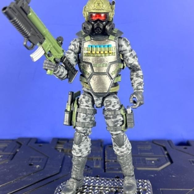 Jual 1/12 Valaverse Army Action Force Figure Urban Commando / Gi G.I. Joe Classified Series Like ...
