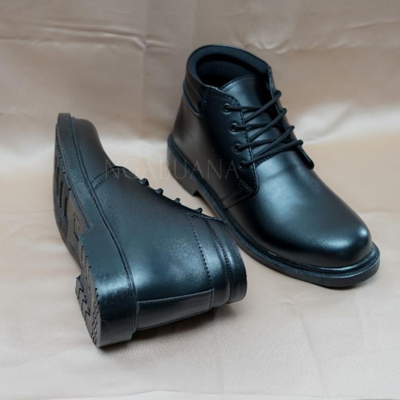 Jual gh-56 Sepatu PDH Tali 4 Jatah Terbaru Kilap & Doff, Pentofel Dinas ...