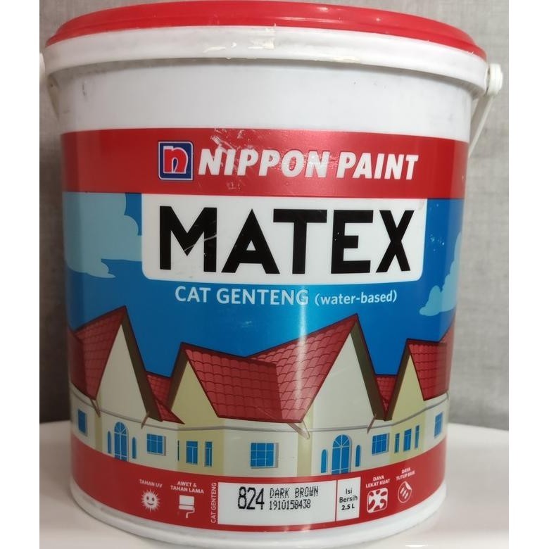 Jual NEW Matex cat genteng Nippon paint 2.5 Ltr | Shopee Indonesia