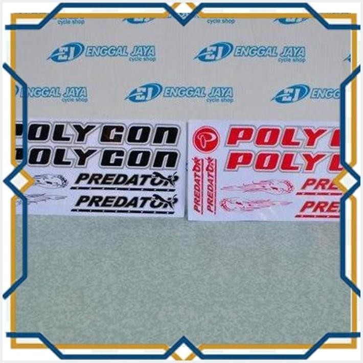 Jual [SPT] DECAL STICKER STIKER SEPEDA POLYGON PREDATOR MTB HYBRID ...