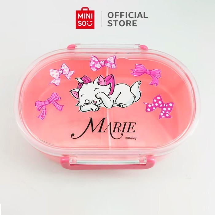 Jual Miniso X Disney Marie Cat Kotak Makan Bento Box Plastik Lunchbox ...