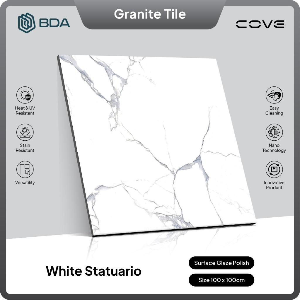 Jual BDA Granite Tile Granit 100x100 Keramik Lantai Keramik Dinding ...
