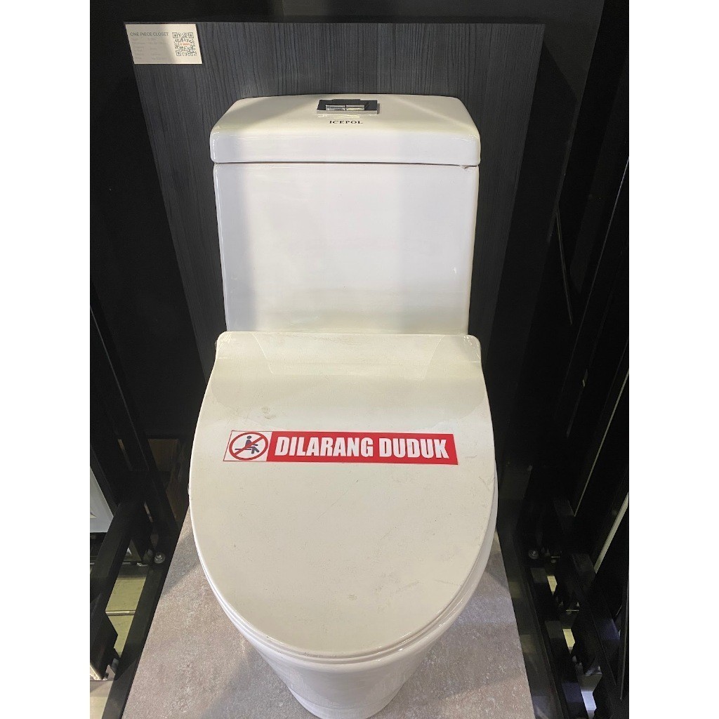 Jual Icepol Closet Duduk Kloset Duduk Toilet Duduk IC 8011 | Shopee Indonesia