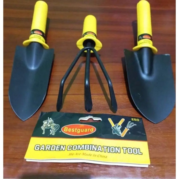 Jual ALAT BERKEBUN TAMAN GARDEN TOOL SET 3 PCS TANAMAN PERTANIAN TBK ...