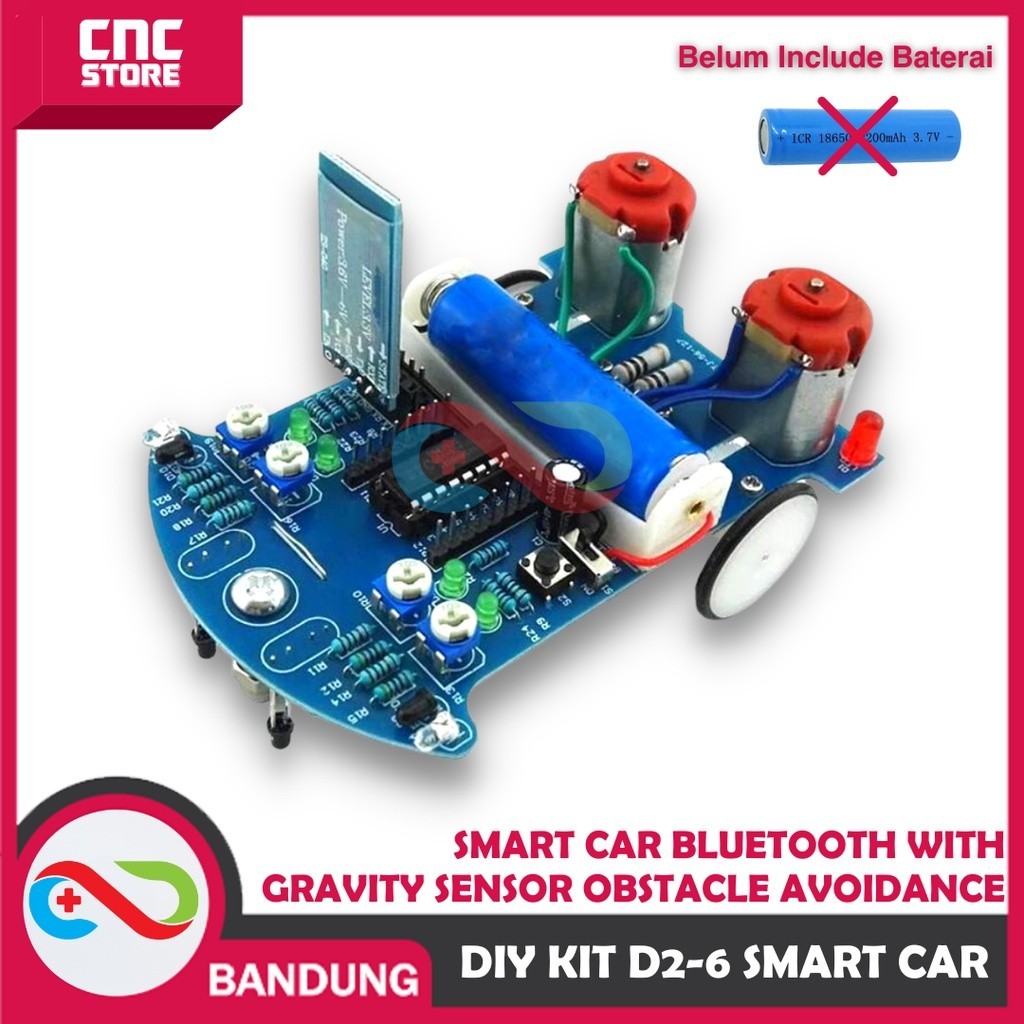 Jual D2-6 DIY KIT SMART CAR BLUETOOTH WITH GRAVITY SENSOR OBSTACLE ...