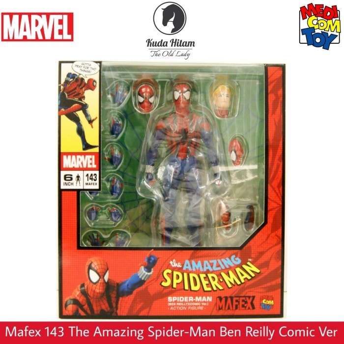Jual Medicom Toy Mafex 143 The Amazing Spider-Man Ben Reilly Comic ...