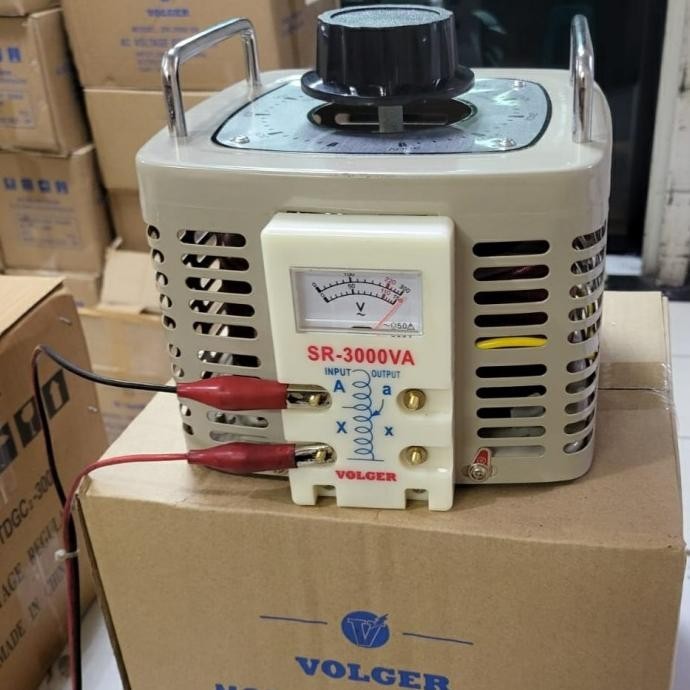 Jual Slide Regulator 3000Va Volger Sr 3000 Input 220Volt Output 0 Sd ...