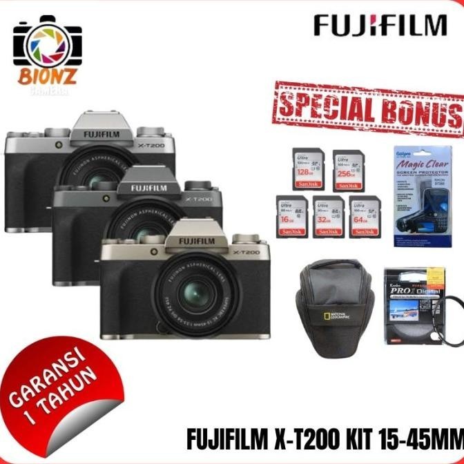 Jual Kamera fujifilm xt200 kit 15-45mm | Shopee Indonesia
