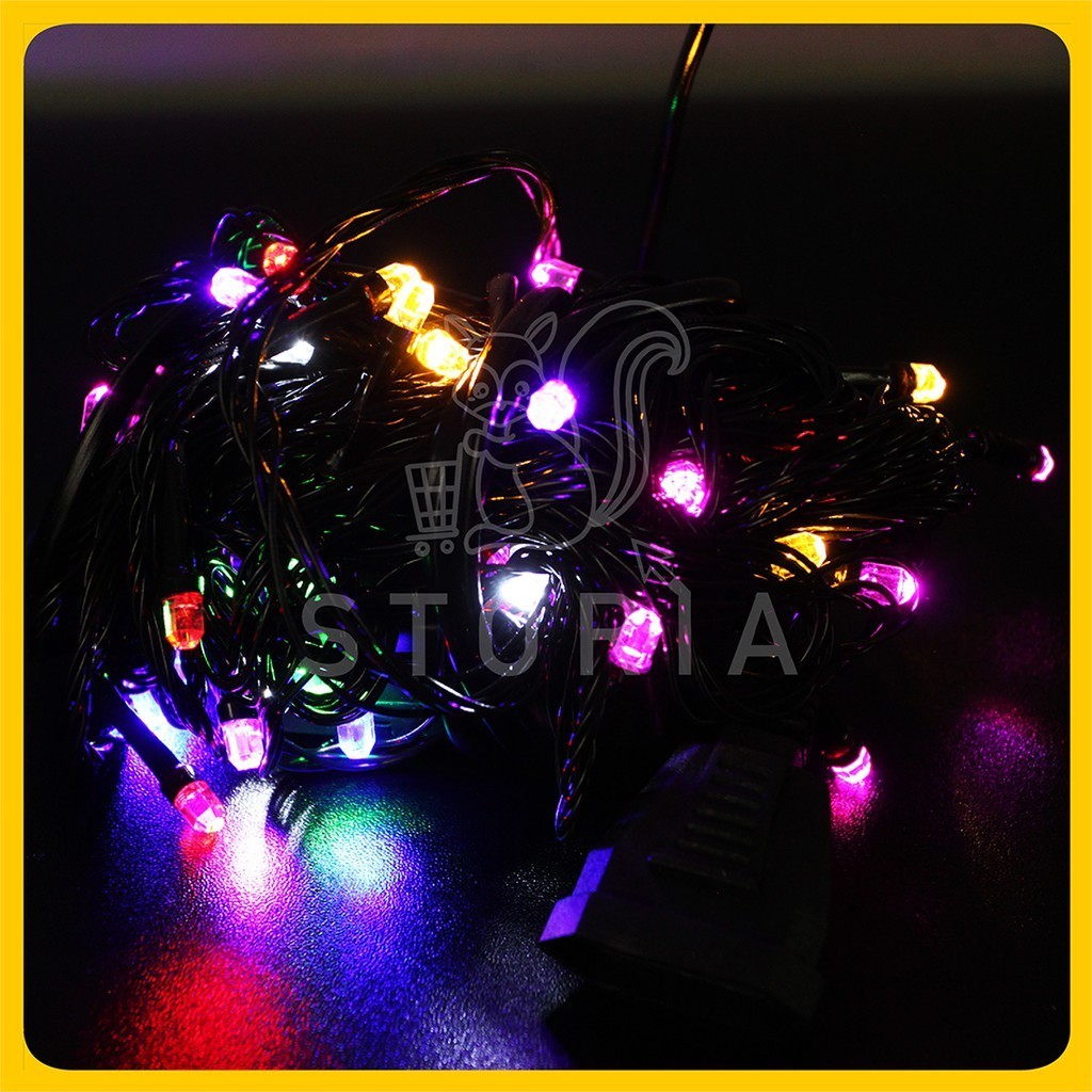 Jual Lampu Natal Tumbler Kabel Hitam REVA / LED TUMBLR / Tumblr Light ...