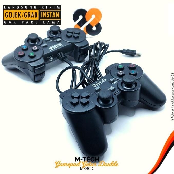 Jual BEBAS ONGKIR - M-Tech MT-830D Stick Gamepad Double Getar - USB PC ...