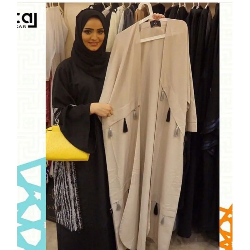 Jual Long outer abaya | Shopee Indonesia