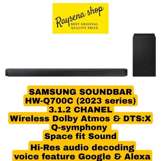 Jual Jual! Samsung Hw-Q700C / Q700C Wireless Atmos Soundbar 2023 Series | Shopee Indonesia
