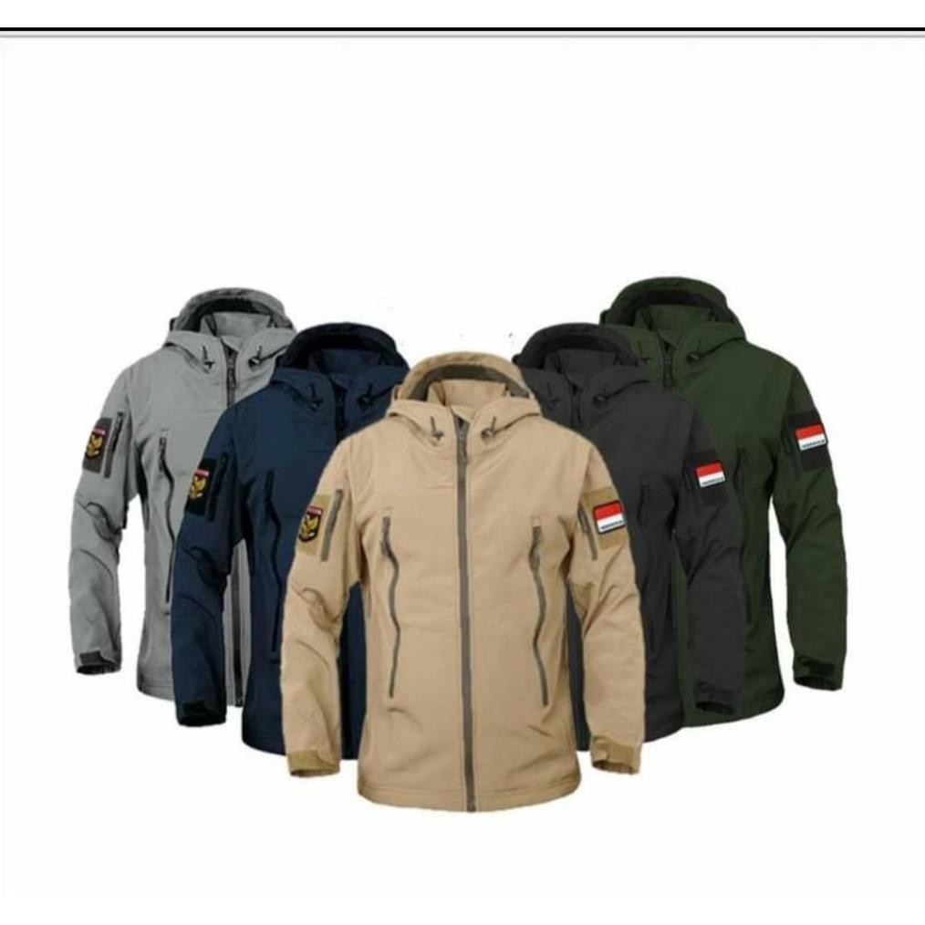 Jual Original Jaket Anti Air Bahan Taslan - Jaket Tad Anti Air Hitam ...