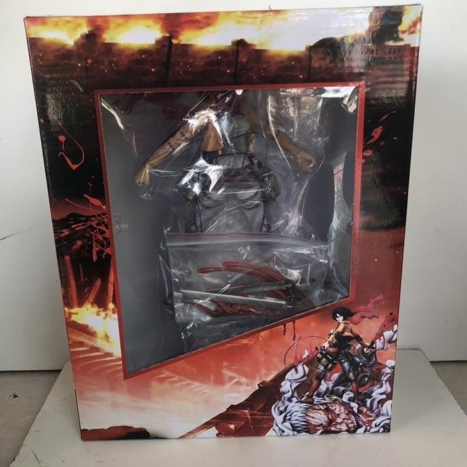 Jual [GUN] PVC ACTION FIGURE MIKASA ACKERMAN ATTACK ON TITAN SHINGEKI ...