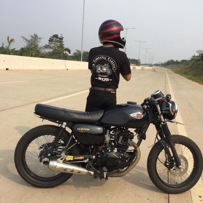 Jual Stang Jepit cafe racer Kawasaki W175 Premium | Shopee Indonesia