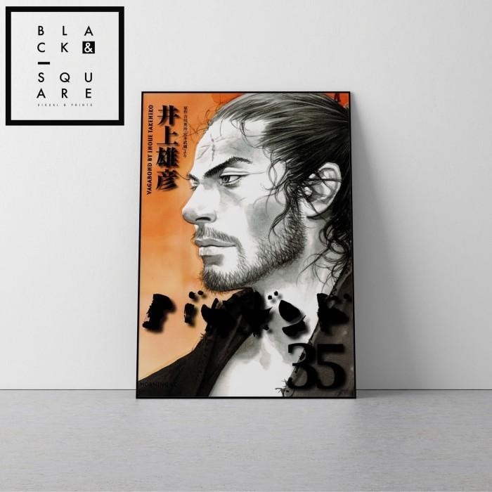 Jual Poster Anime Premium - Vagabond - Plus Frame Borderless Size A2 ...