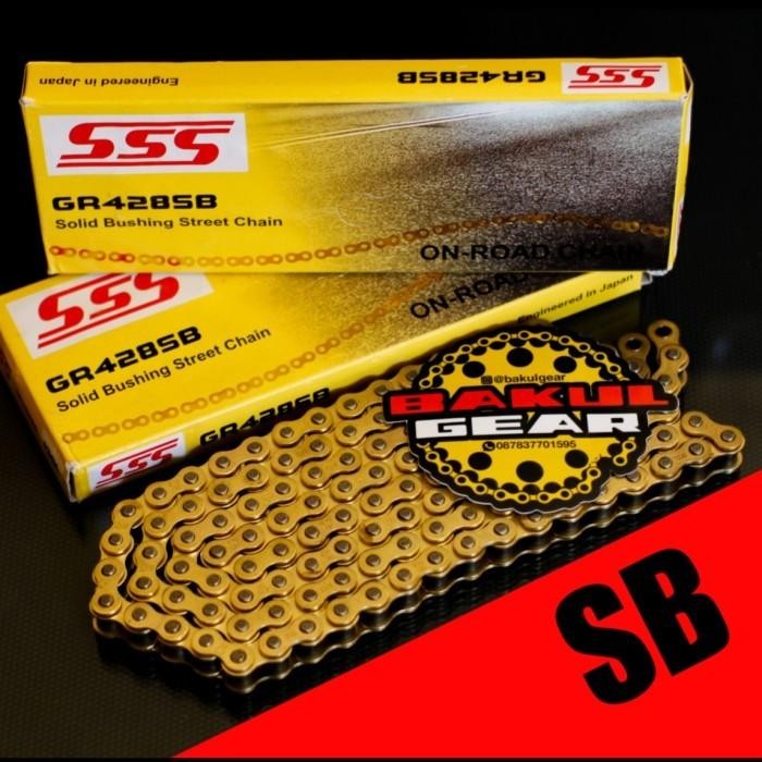 Jual Gear sss set Kawasaki W175 W 175 gir rantai ukuran 428 Premium ...