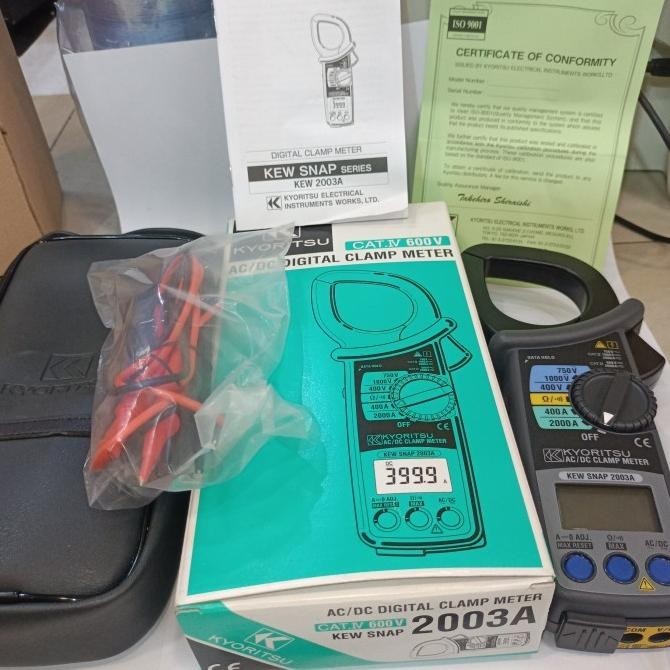 Jual Tersedia Tang Amper Kyoritsu 2003A Ac Dc / Digital Clam Meter ...