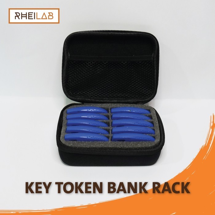 Jual Far Tas Penyimpanan Key Token Bank Rack Foam Portable- Size Xs (10 ...