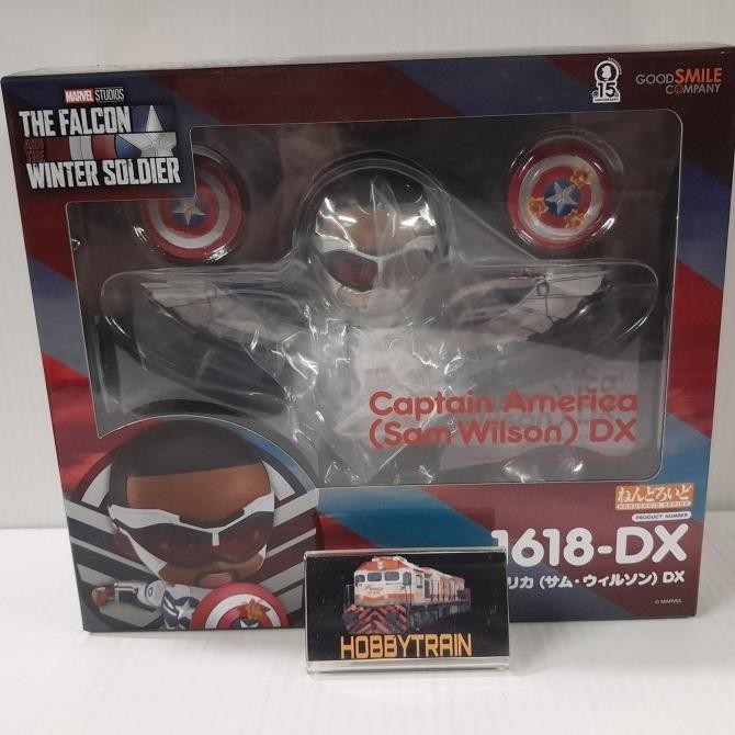 Jual NENDOROID 1618 CAPTAIN AMERICA SAM WILSON DX | Shopee Indonesia