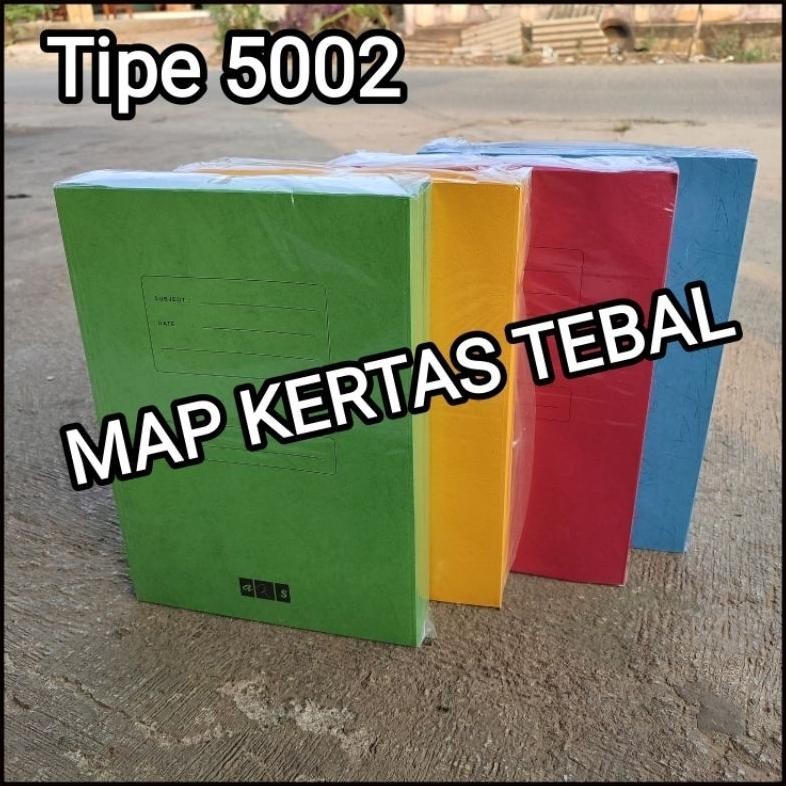 Jual promoo baru 1 pak map kertas tebal 5002 isi 50 lembar | Shopee ...