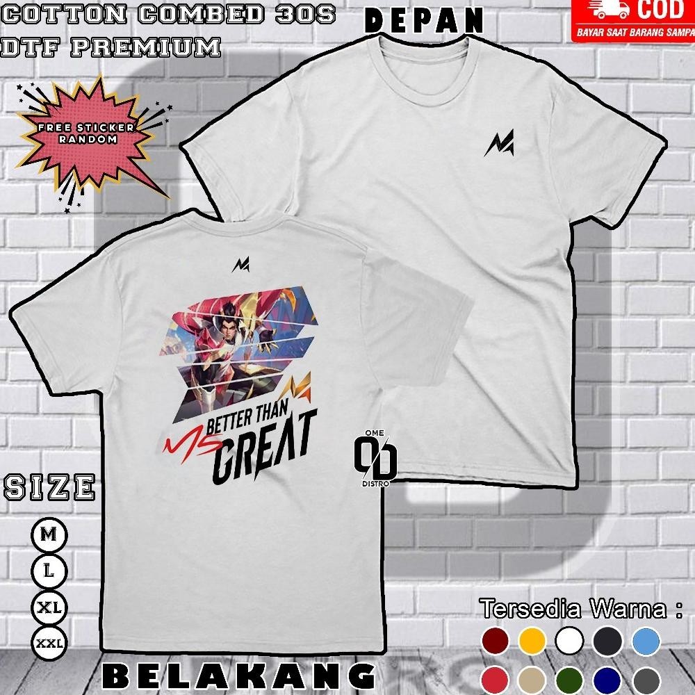 Jual Promo Baju Kaos M5 Mlbb Mobile Legends World Championship Premium ...